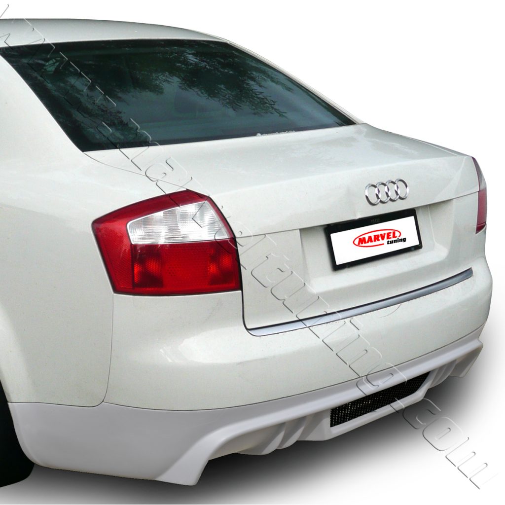 Rear Bumper Spoiler AUDI A4 B6 Saloon #010633 – Marvel Tuning