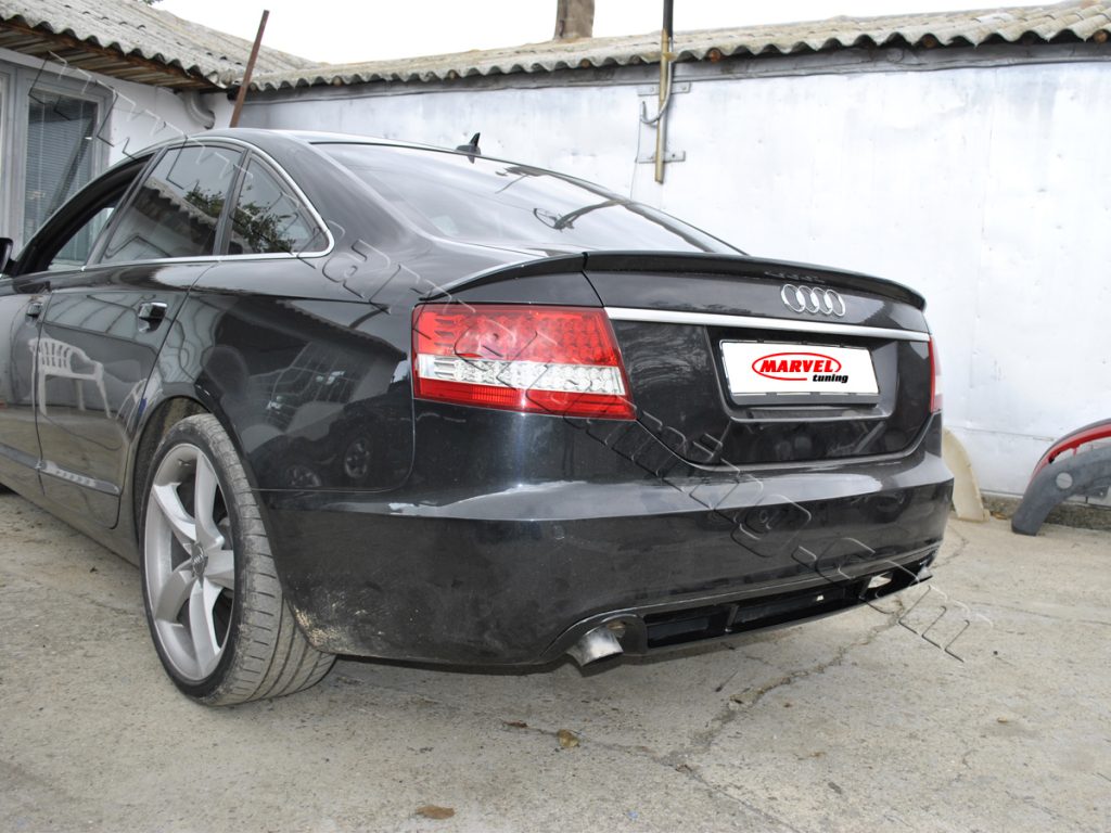Rear Boot Spoiler 3-pieces AUDI A6 C6 #010719 – Marvel Tuning