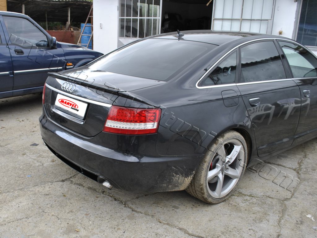 Rear Boot Spoiler 3-pieces AUDI A6 C6 #010719 – Marvel Tuning