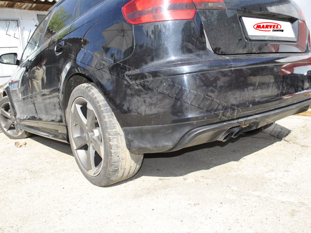 Rear Bumper Spoiler type S3 for AUDI A3 8P Sportback #010527 – Marvel ...