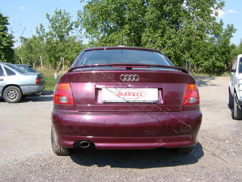 Rear Bumper Spoiler AUDI A4 B5 #010602 – Marvel Tuning