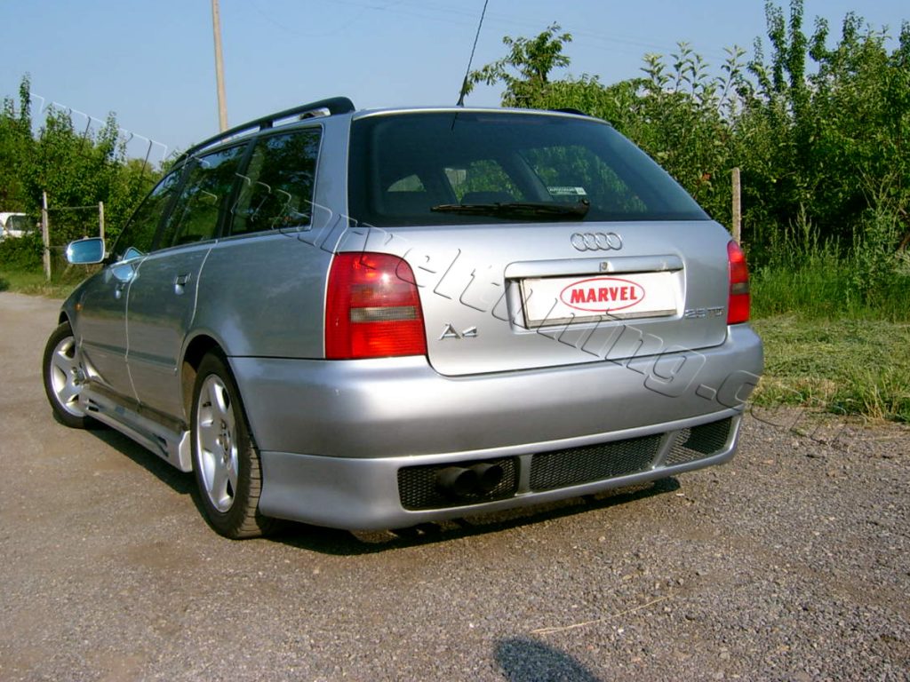 Rear Bumper Spoiler AUDI A4 B5 #010613 – Marvel Tuning