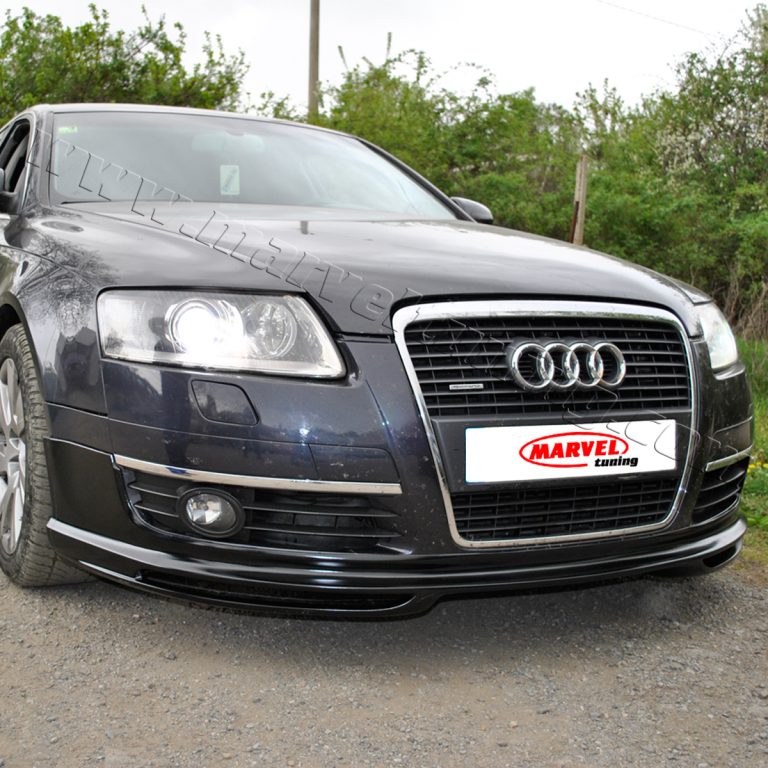 Front Bumper Spoiler AUDI A6 C6 #010725 – Marvel Tuning