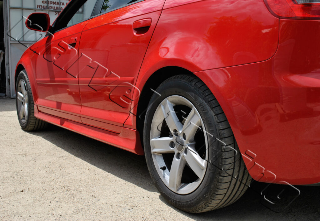 Side Skirts AUDI A3 8P 4/5 doors #010528 – Marvel Tuning