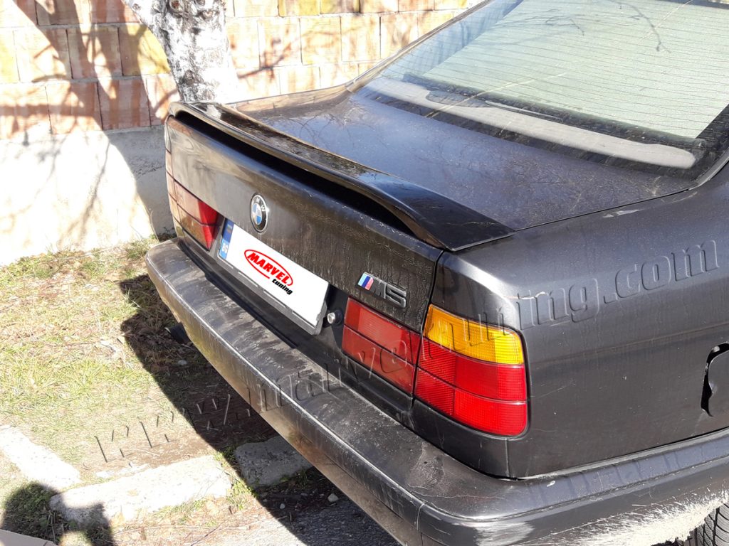 REAR BOOT SPOILER BMW E34 #020408 – Marvel Tuning