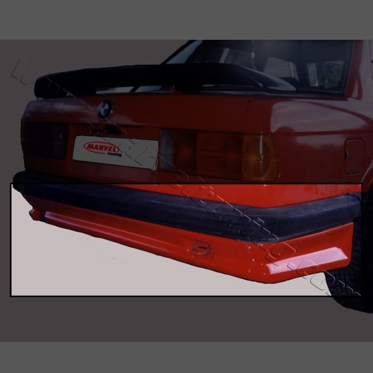 Rear Bumper Spoiler BMW E30 pre-facelift #020106 – Marvel Tuning