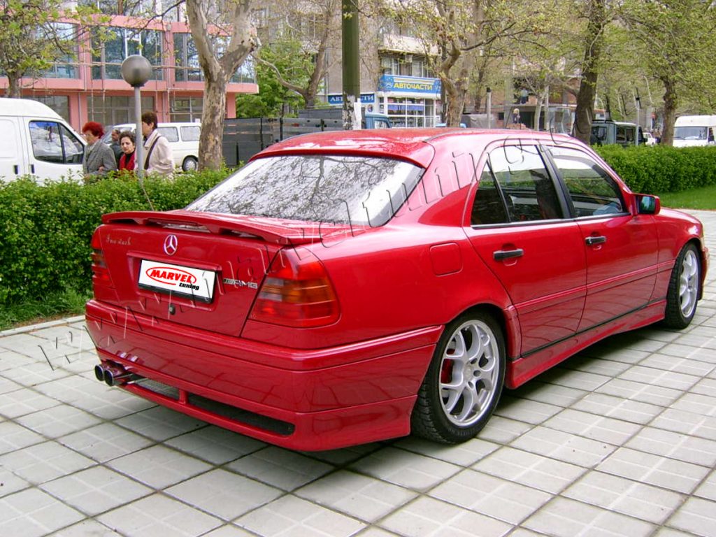 Rear Window Spoiler Mercedes C-class W202 #100704 – Marvel Tuning