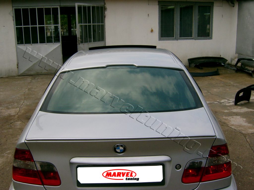 Rear Window Spoiler BMW E46 Limousine #020302 – Marvel Tuning