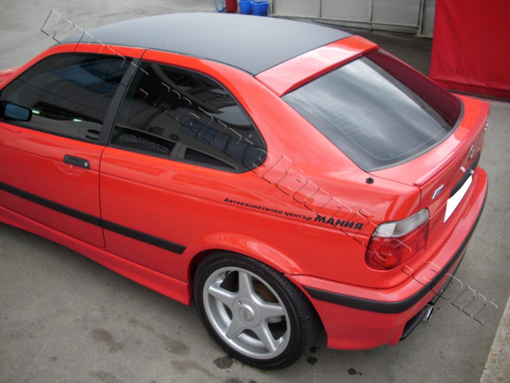 Rear Window Spoiler BMW E36 compact #020224 – Marvel Tuning