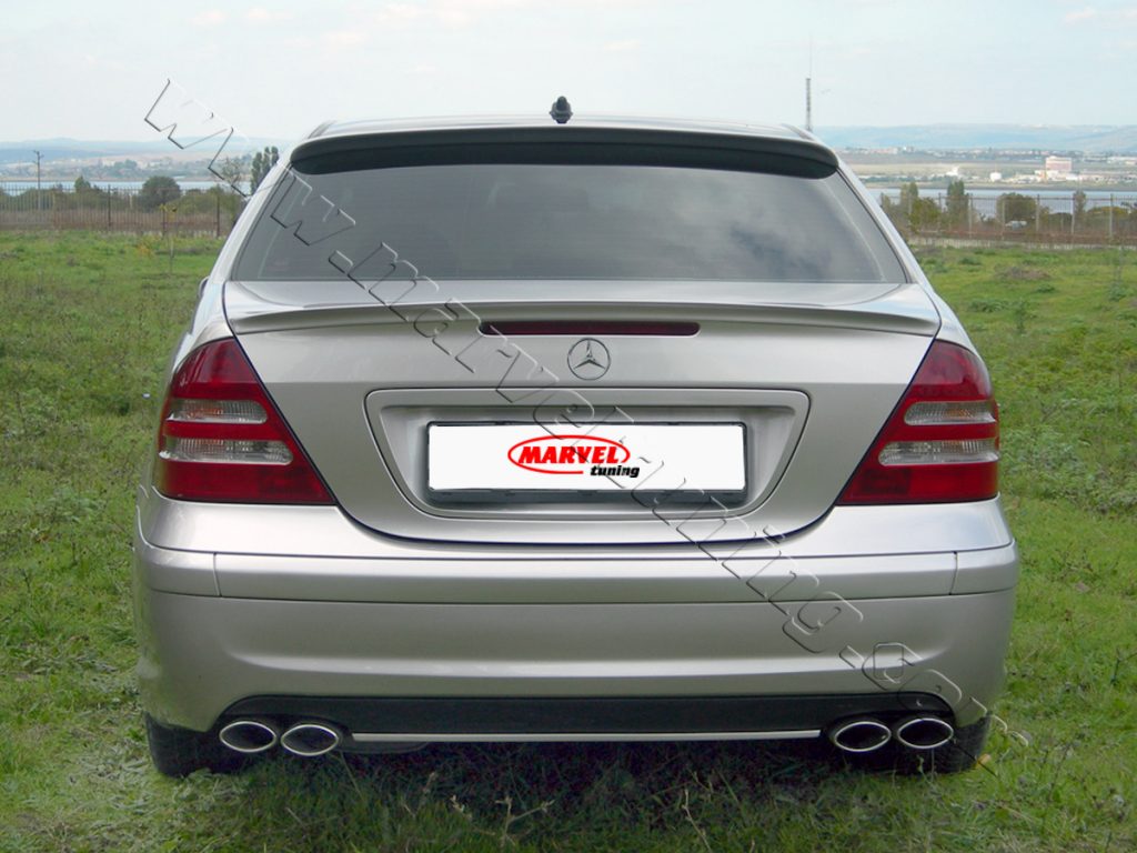 Rear Window Spoiler Mercedes C-class W203 #100306 – Marvel Tuning