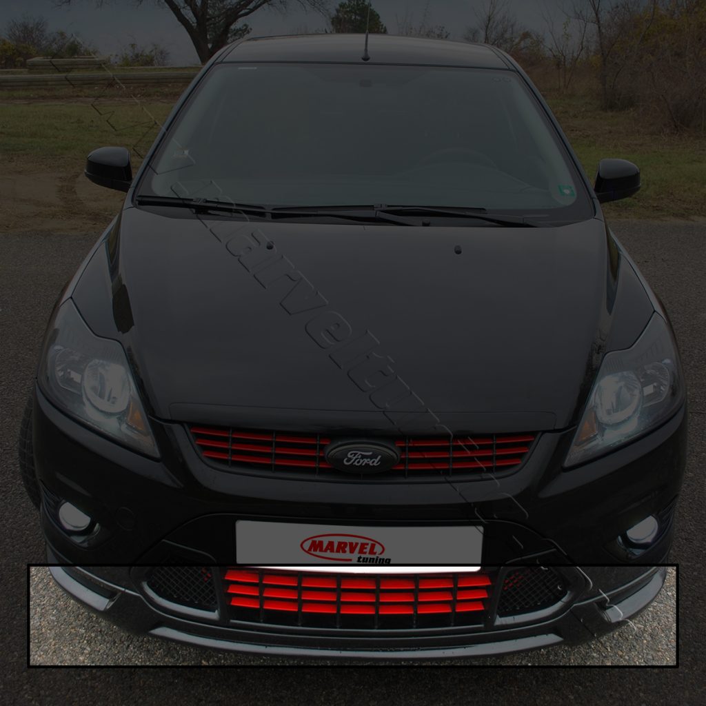 Front Bumper Spoiler FORD FOCUS II FACELIFT #060804 – Marvel Tuning