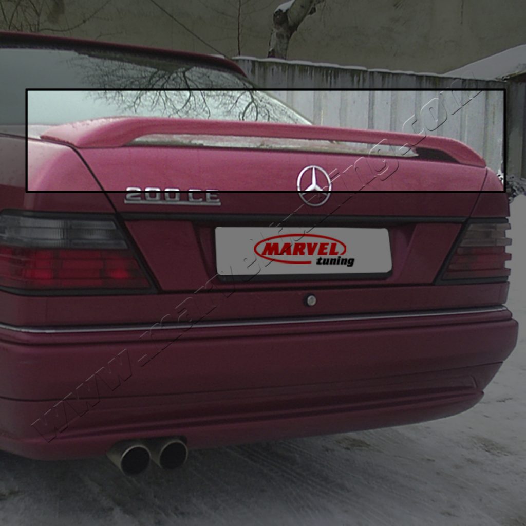 Rear Boot Spoiler Mercedes E-class W124 Coupe #100618 – Marvel Tuning