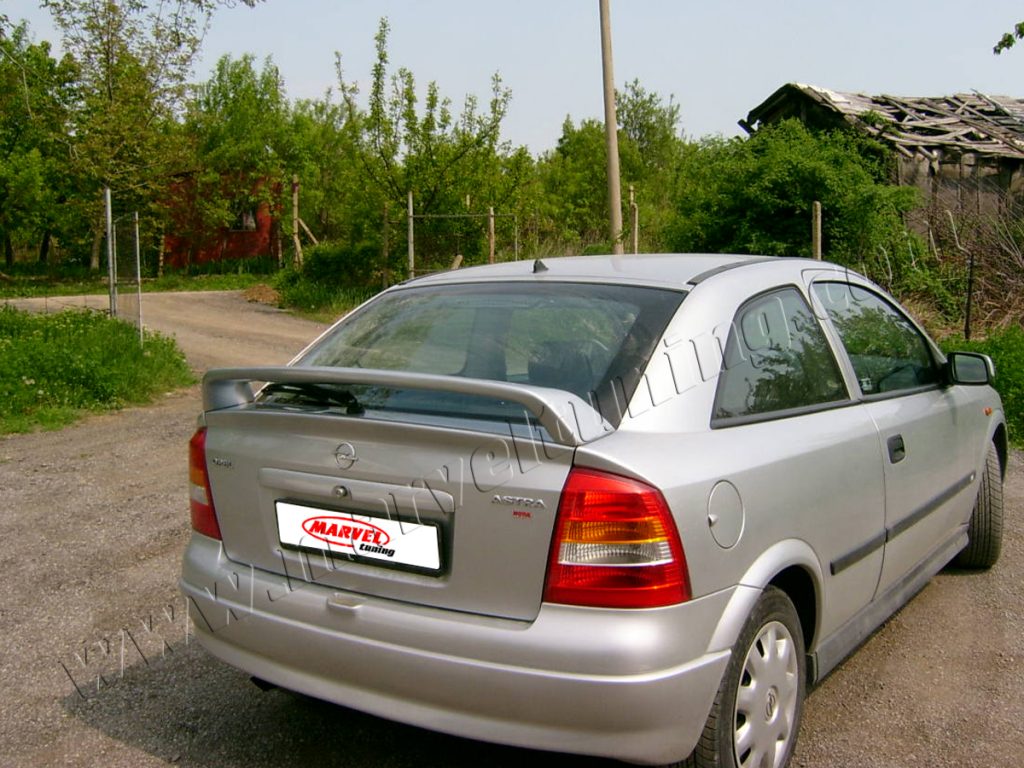 Rear Boot Spoiler Opel Astra G #120605 – Marvel Tuning