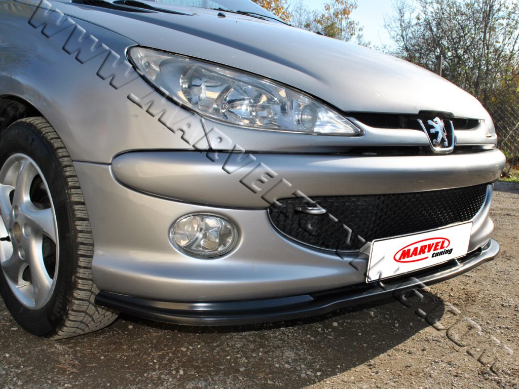 Front Bumper Spoiler PEUGEOT 206 FACELIFT #130212 – Marvel Tuning