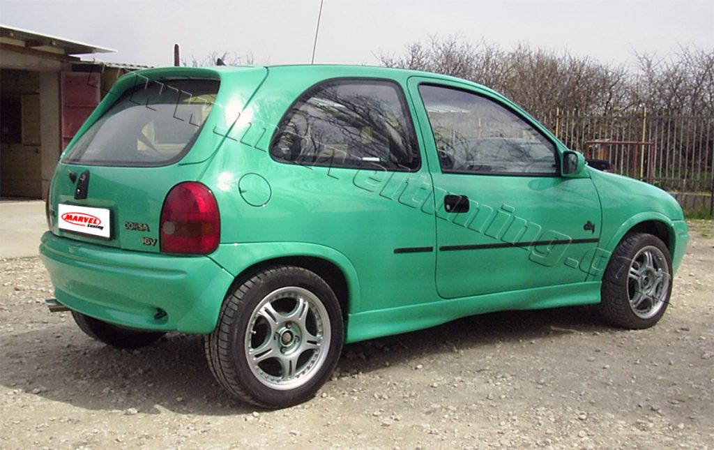 Rear Roof Spoiler Opel Corsa B 2 doors #120705 – Marvel Tuning