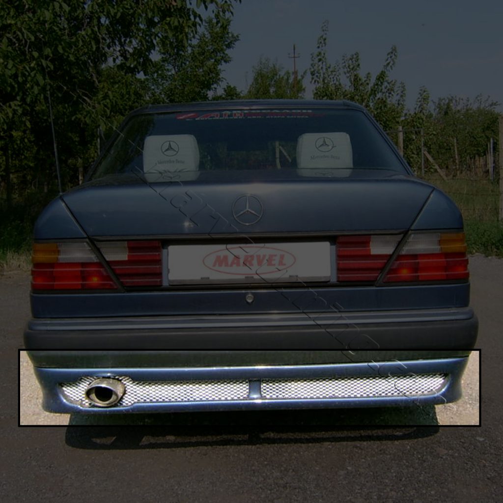 Rear Bumper Spoiler Mercedes E-class W124 #100605 – Marvel Tuning