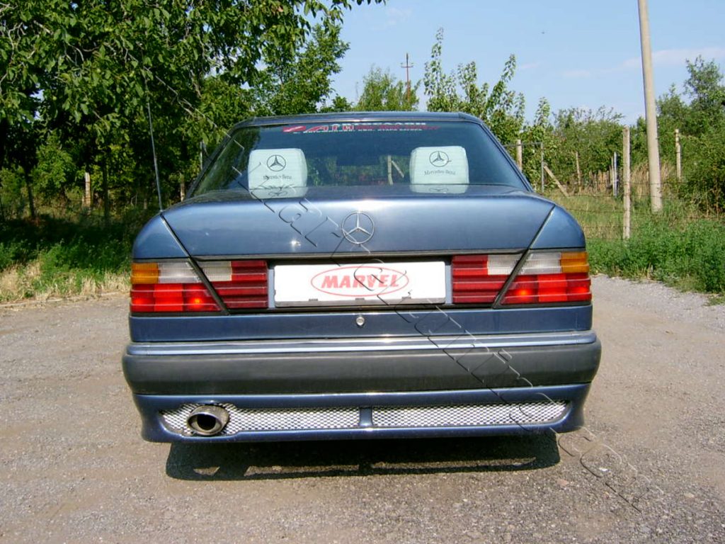 Rear Bumper Spoiler Mercedes E-class W124 #100605 – Marvel Tuning