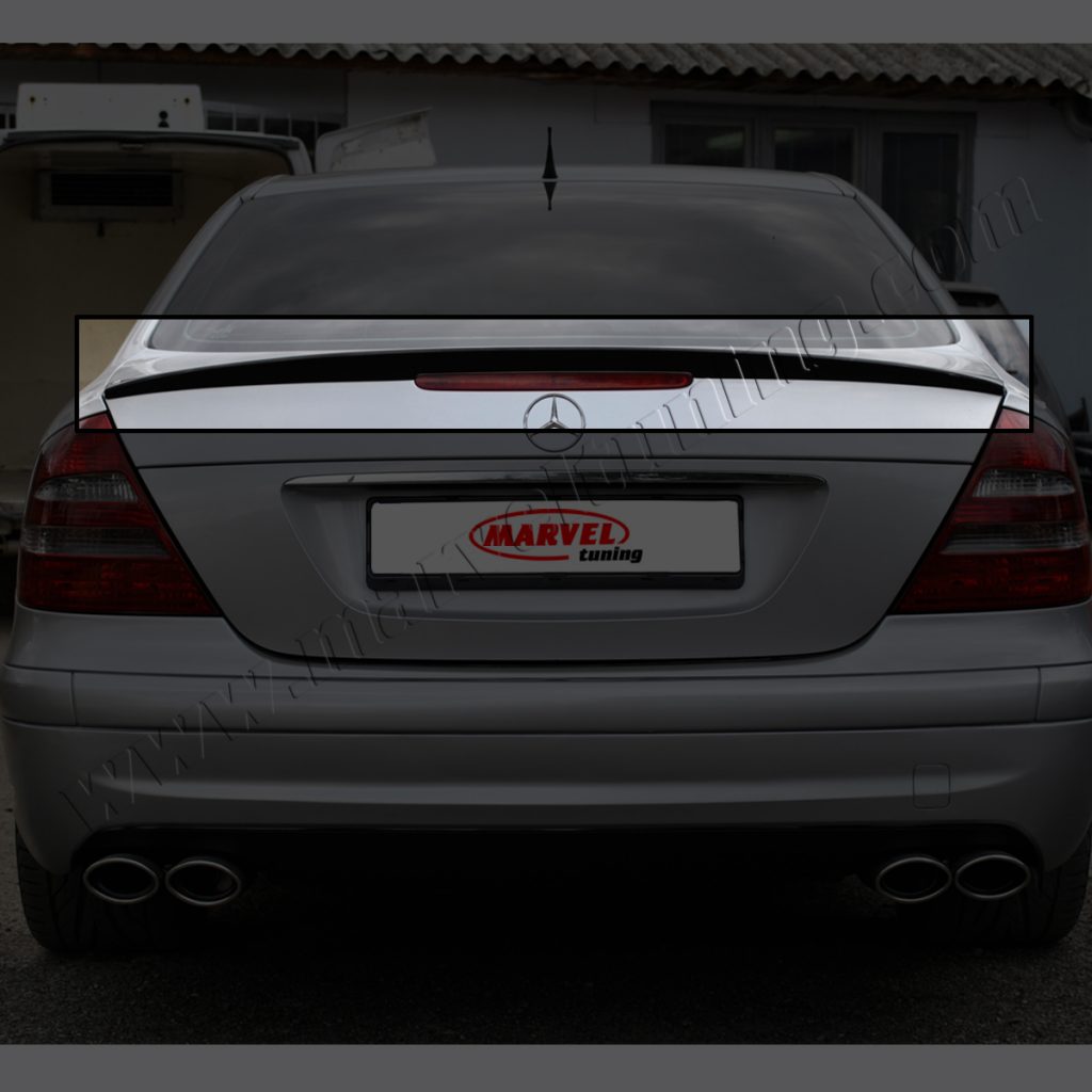 Rear Boot Spoiler Mercedes E-class W211 #101010 – Marvel Tuning