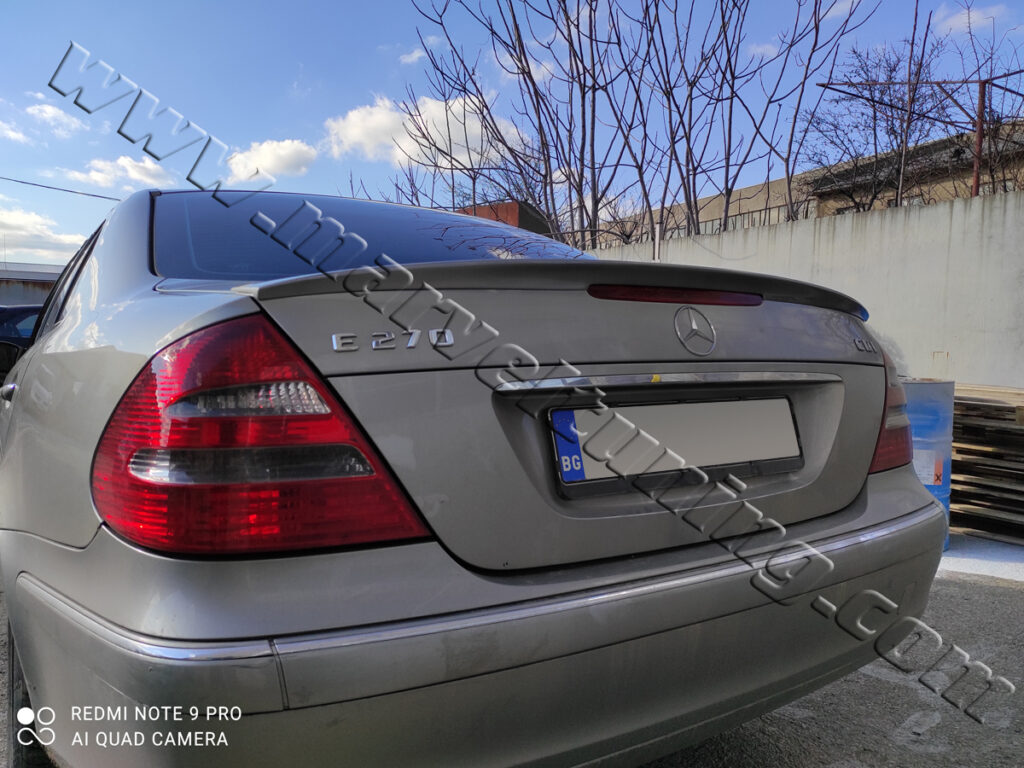 Rear Boot Spoiler Mercedes E-class W211 #101010 – Marvel Tuning
