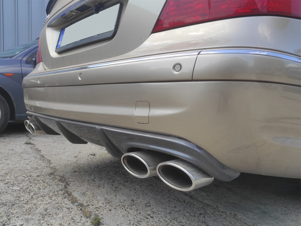 Rear Bumper Spoiler Diffuser Mercedes E-class W211 AMG #101013 – Marvel ...