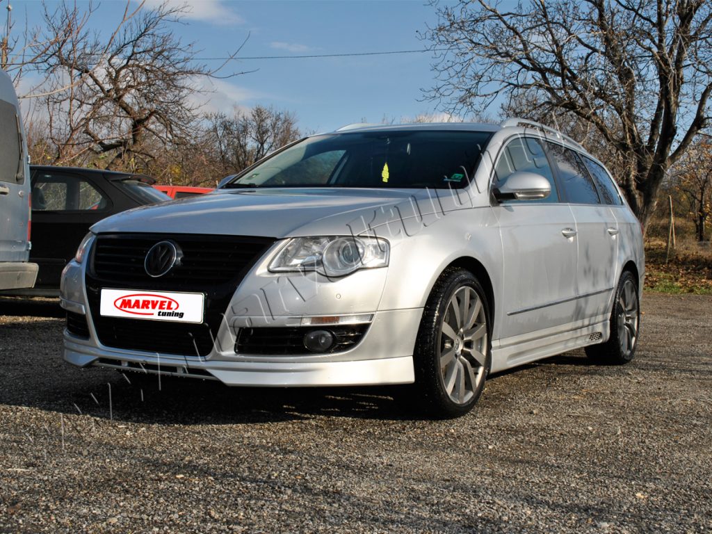 Front Bumper Spoiler VW Passat B6 #202001 – Marvel Tuning