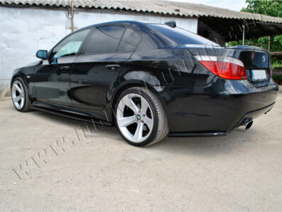 Side Skirts and Rear Bumper Addon Splitters BMW E60 / Е61 5 series M ...