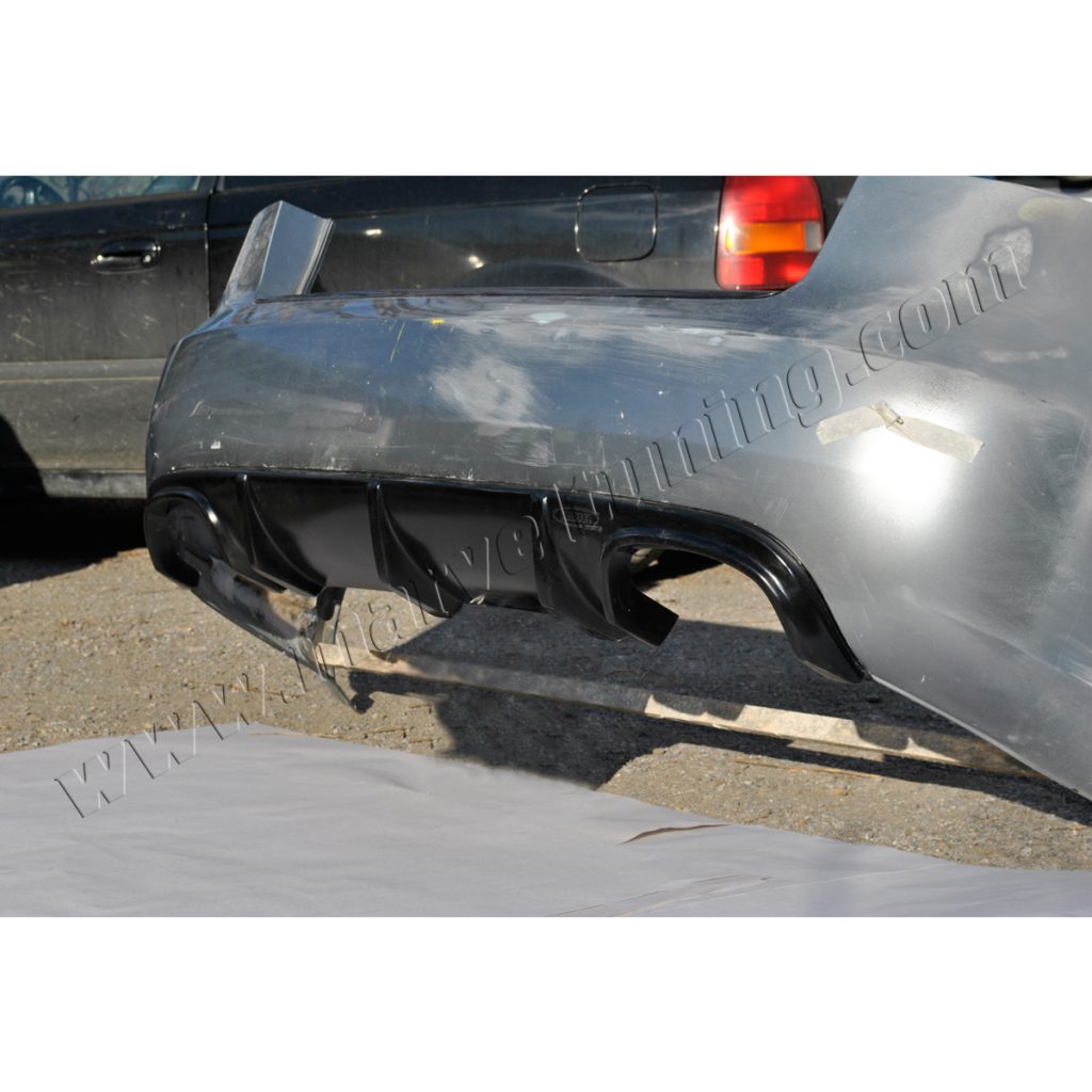 Rear Bumper Spoiler Diffuser AUDI A4 B7 #011307 – Marvel Tuning