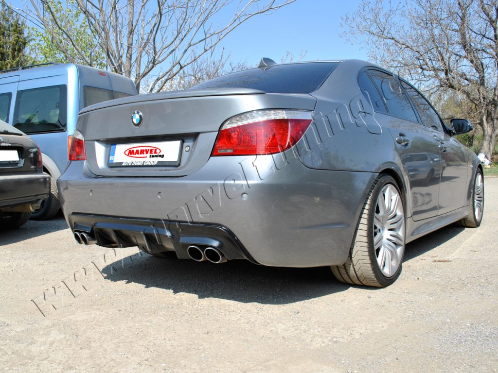 Rear Bumper Spoiler Diffuser BMW E60 M-TECH #020714 – Marvel Tuning