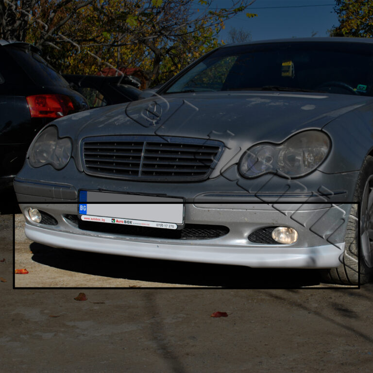 Front Bumper Spoiler MERCEDES C-CLASS W203 ELEGANCE #100311 – Marvel Tuning