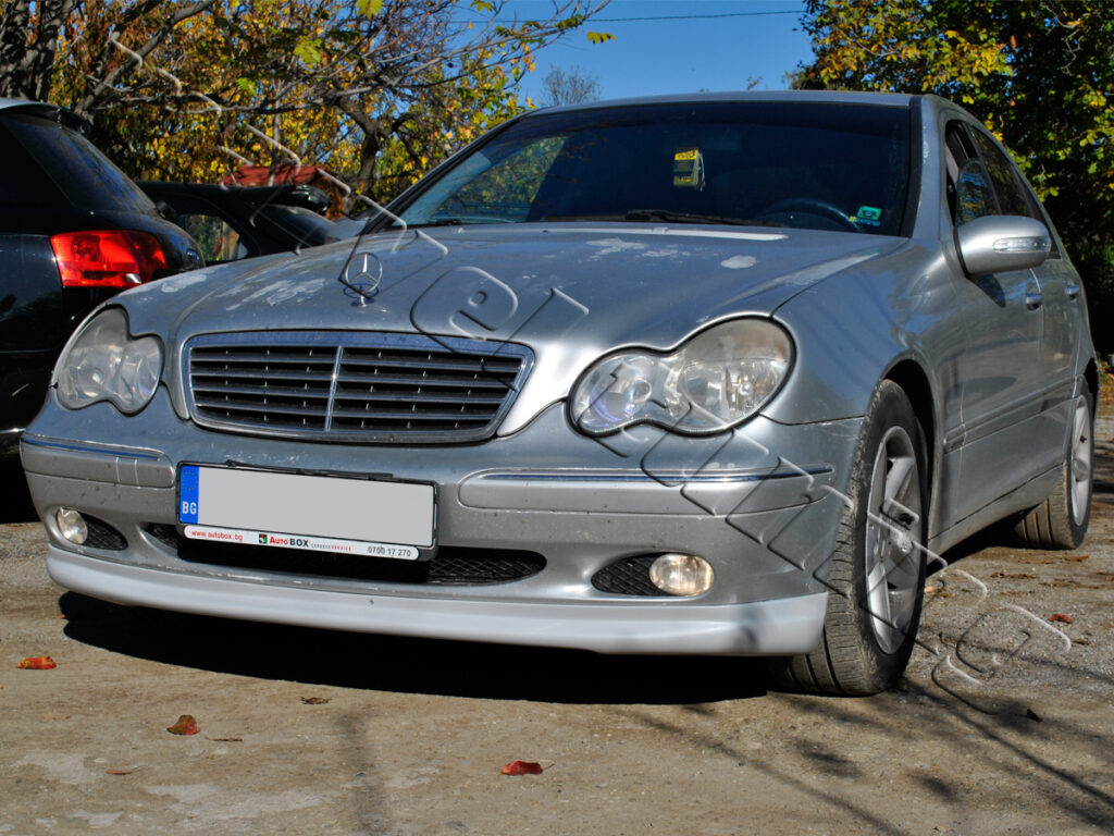 Front Bumper Spoiler MERCEDES C-CLASS W203 ELEGANCE #100311 – Marvel Tuning