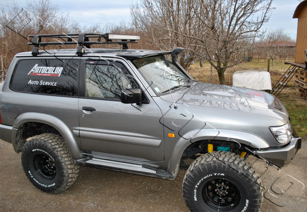 Front Window Spoiler NISSAN PATROL GR (Y61) №110205 – Marvel Tuning