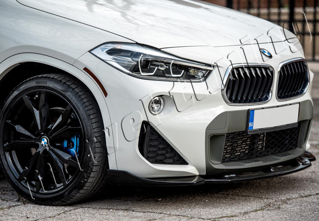 Front Bumper Splitter Spoiler BMW X2 F39 #022101 – Marvel Tuning