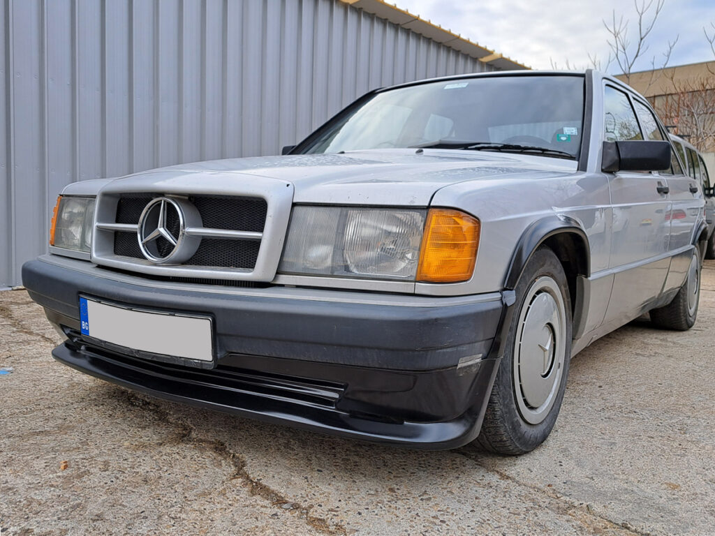 Front Bumper Spoier MERCEDES 190 Facelift W201 #100509 – Marvel Tuning