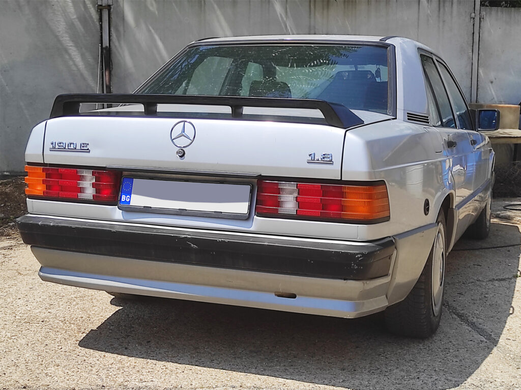 Rear Boot Spoiler Mercedes 190 W201 #100510 – Marvel Tuning