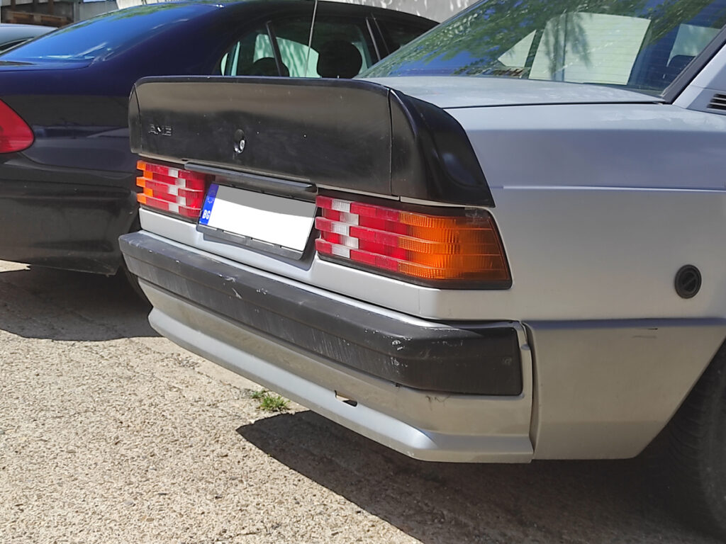 Rear Boot Spoiler Mercedes 190 W201 #100511 – Marvel Tuning