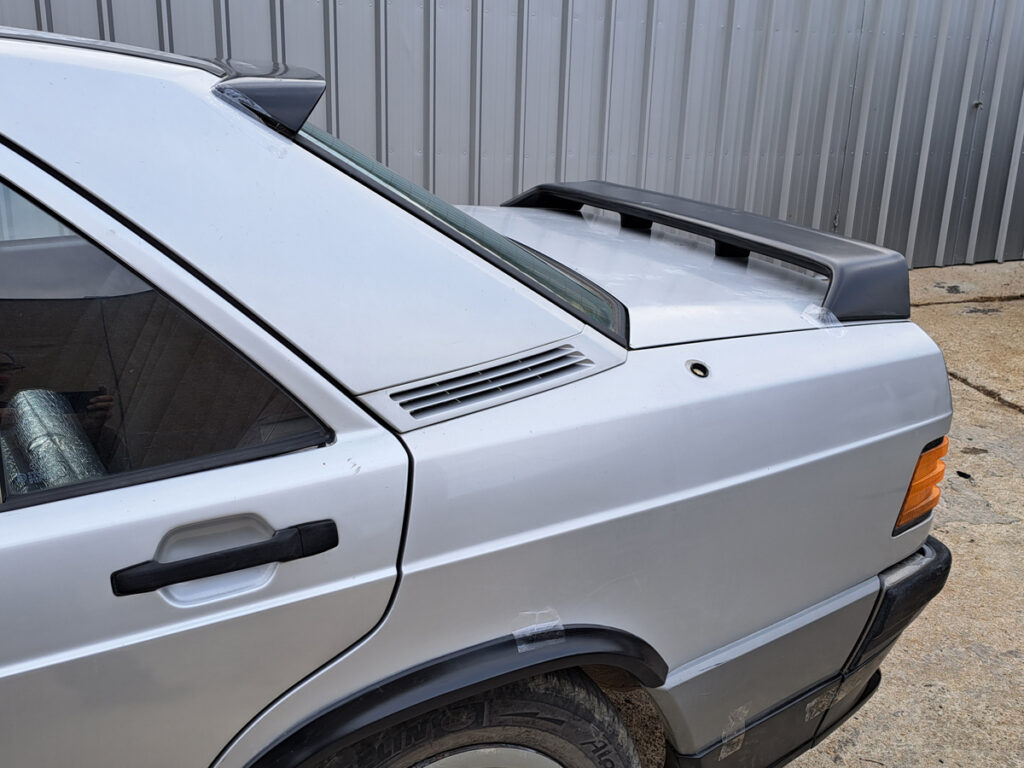 Rear Window Spoiler Mercedes 190 W201 #100514 – Marvel Tuning
