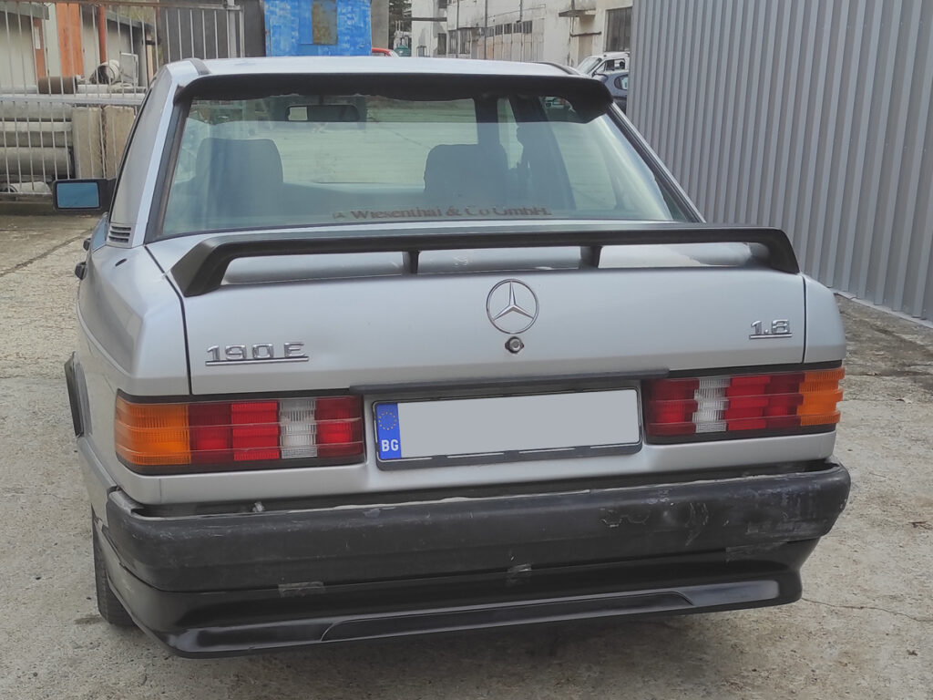 Rear Window Spoiler Mercedes 190 W201 #100514 – Marvel Tuning