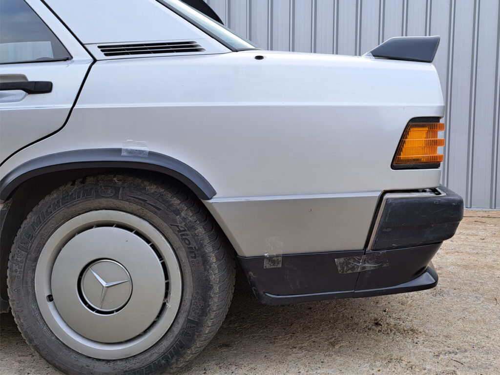 Rear Bumper Spoiler Mercedes 190 W201 facelift #100512 – Marvel Tuning