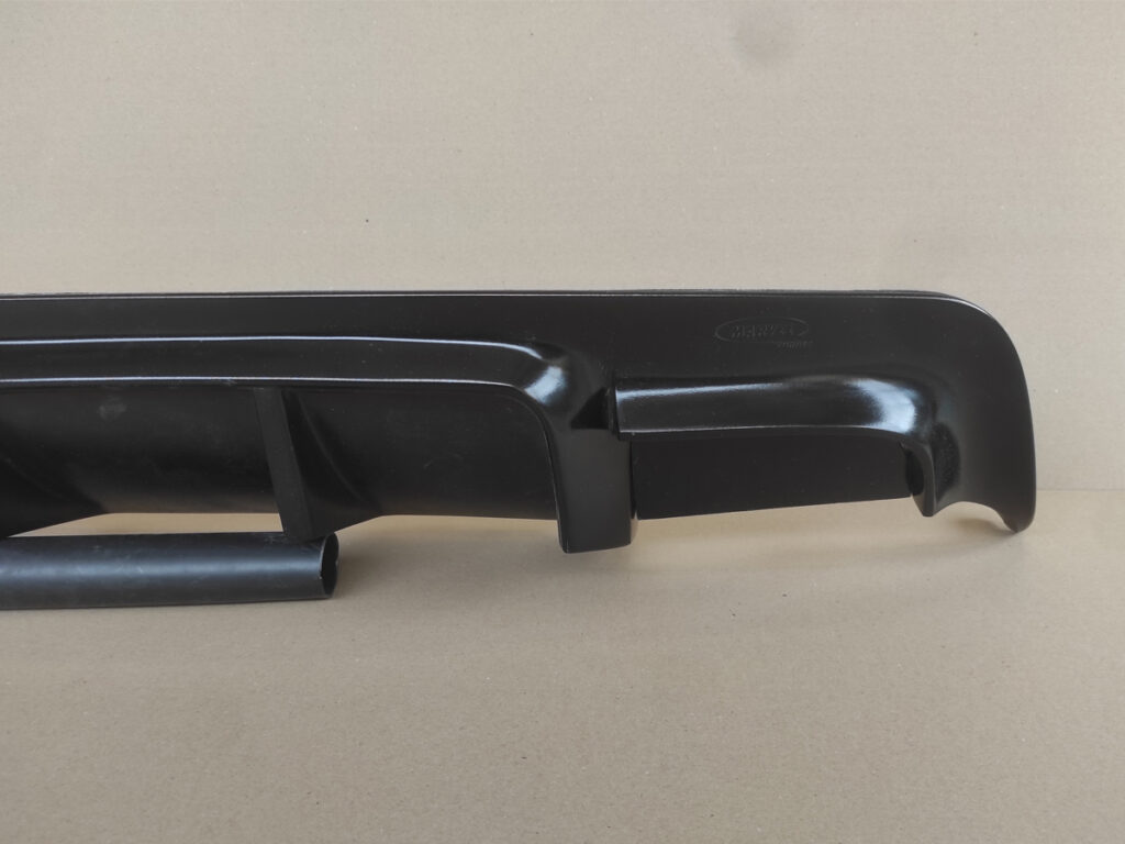 Rear Bumper Spoiler Diffuser BMW E60 M-TECH with one exhaust #0207 ...