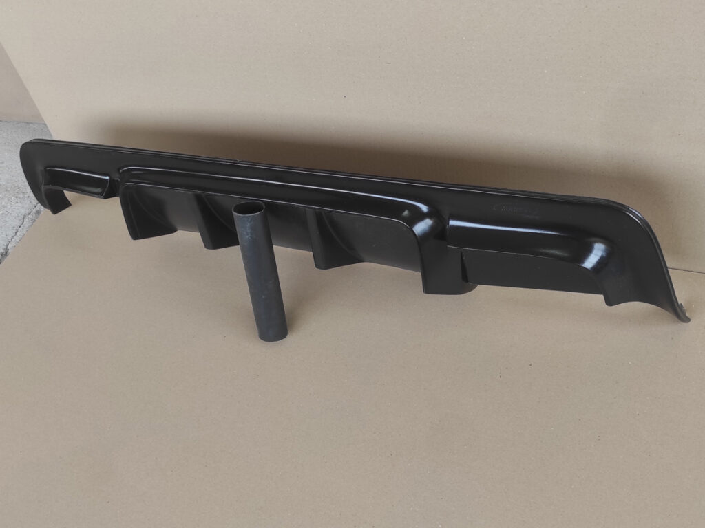 Rear Bumper Spoiler Diffuser BMW E60 M-TECH with one exhaust #0207 ...